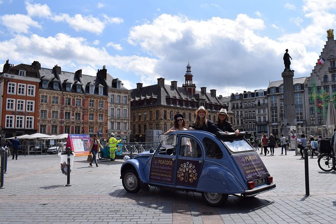 Unique Tour of Lille by Convertible 2CV - 1h00 - The Itinerary: What to Expect at Each Stop