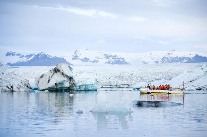 2-Day Jokulsarlon Tour with Glacier Hike & South Coast Waterfalls
