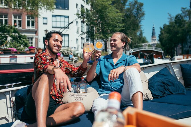 Amsterdam: Luxury Boat Cruise Unlimited Cocktails, Beers & Wines