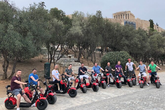 Athens Acropolis Official E-Scooter Guided Tour Fat E-Bike