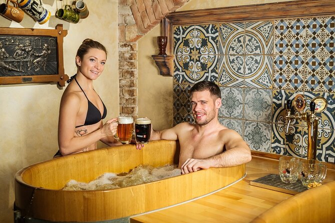 Beer Spa for 2 people/ 1 tub - 1 hour Activity in Prague