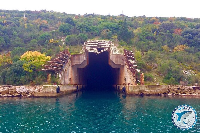 Blue cave, Mamula island, Submarine tunnels and Our lady of the Rocks (3h)