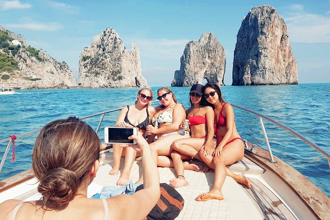 Capri Boat Tour with Optional Blue Grotto Visit from Sorrento