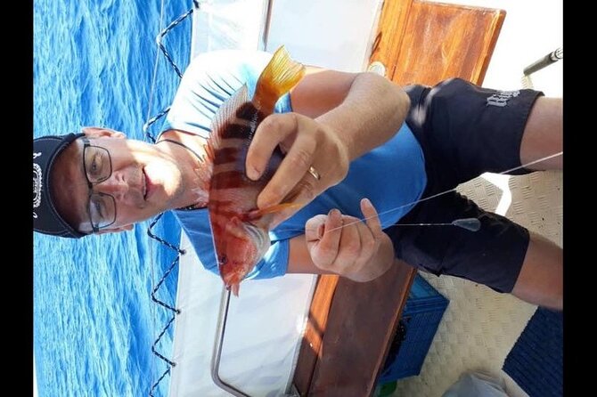 Captain Manolis Fishing with barbecue on the boat