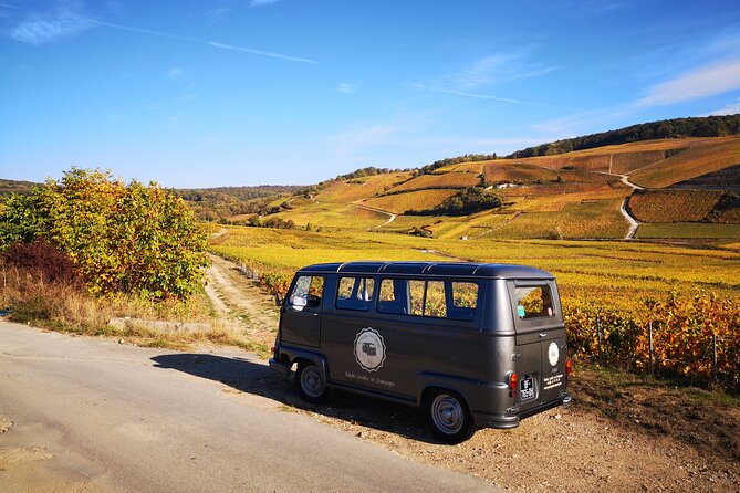 Champagne experience with a vintage van from Epernay - 3 hours