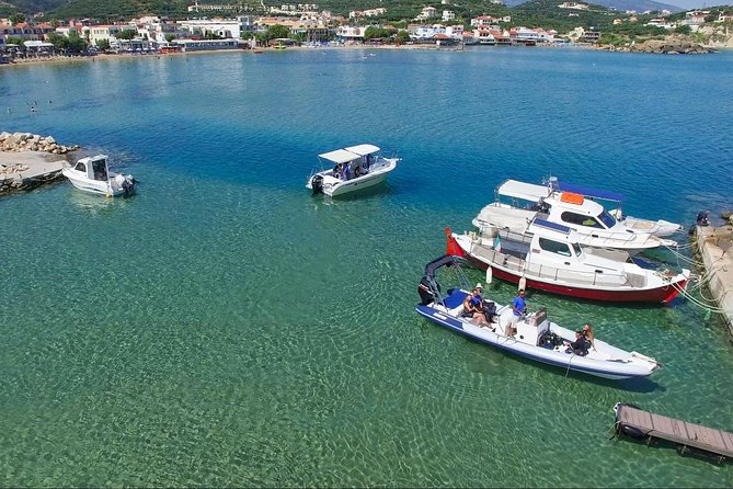 Chania: Boat Trip with Guided Snorkeling Tour & SUP