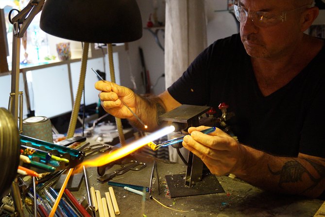 Create your Glass Artwork: Private Lesson with Local Artisan in Venice