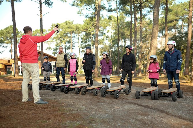 Electric cross skate initiation from 6 years old
