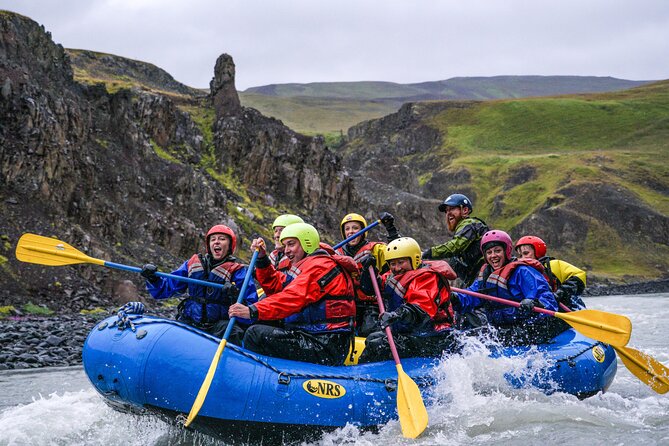 Family Rafting Day Trip from Hafgrímsstaðir: Grade 2 White Water Rafting on the West Glacial River