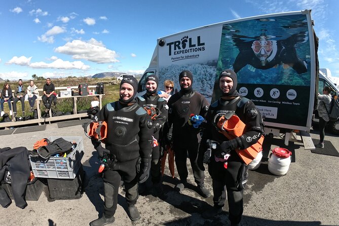 From Reykjavik- Silfra Snorkeling transfer included