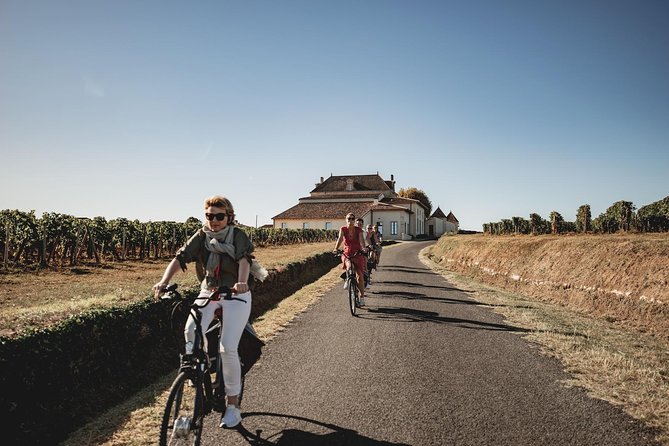 From Saint-Emilion : Electric Bike Day Tour with Wine Tastings and Picnic Lunch