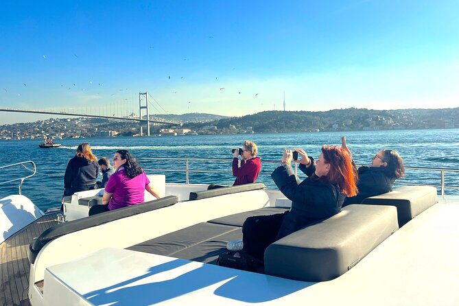 Luxury Bosphorus Yacht Tour  Asian Side Stop & Exploration