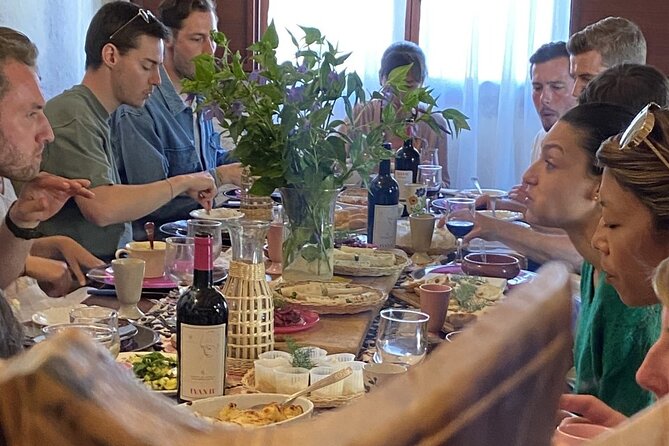 Olbia LONGEVITY TOUR in an ancient village: pasta class,wine,food