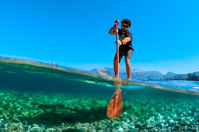 Paddle Boarding Tour from Sorrento to Bagni Regina Giovanna