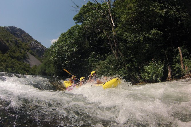 Rafting in upper part of Cetina river from Split or Blato n/C