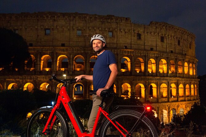 Rome by Night Tour with Top E-bike and optional Italian Dinner