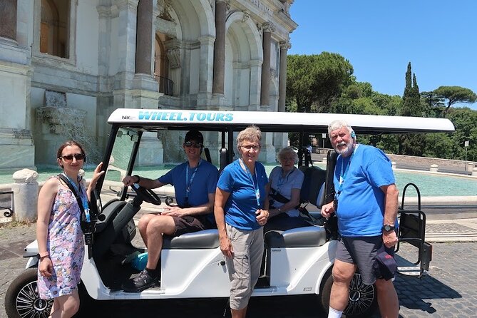 Rome Highlights City Tour by Golf Cart with Gelato