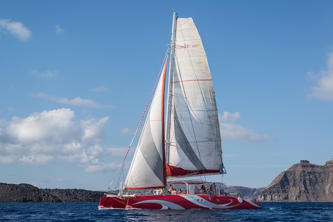 Santorini Sailing Dream Catcher with BBQ Lunch and Drinks