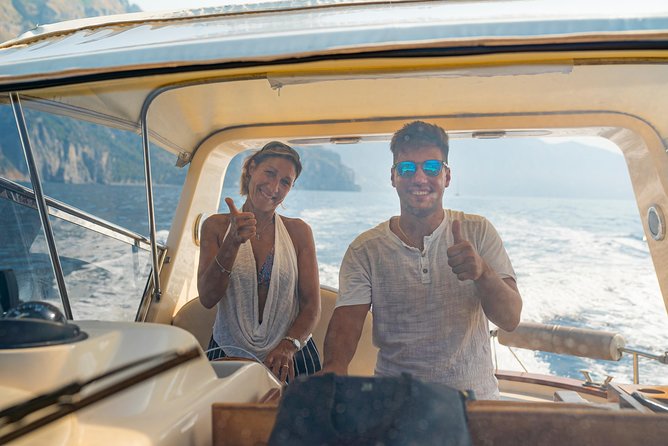 Small Group of Amalfi Coast Full Day Boat Tour from Positano