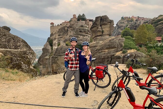 Sunset Meteora Tour on E-Bike