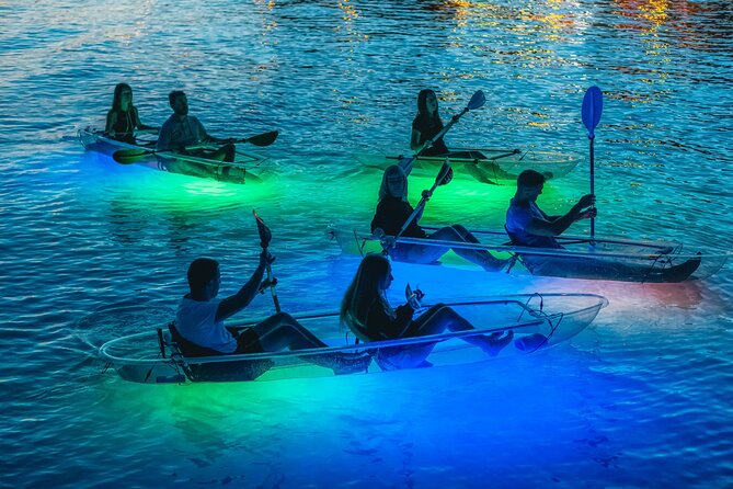 Transparent Kayak Glow Tour in Split