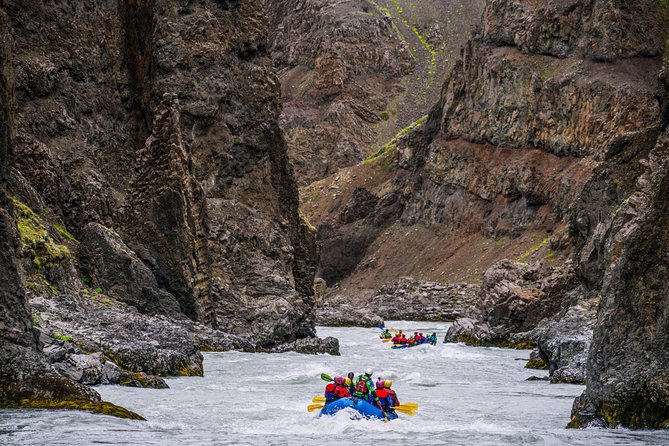 White Water Rafting Day Trip from Hafgrímsstaðir: Grade 4 Rafting on the East Glacial River