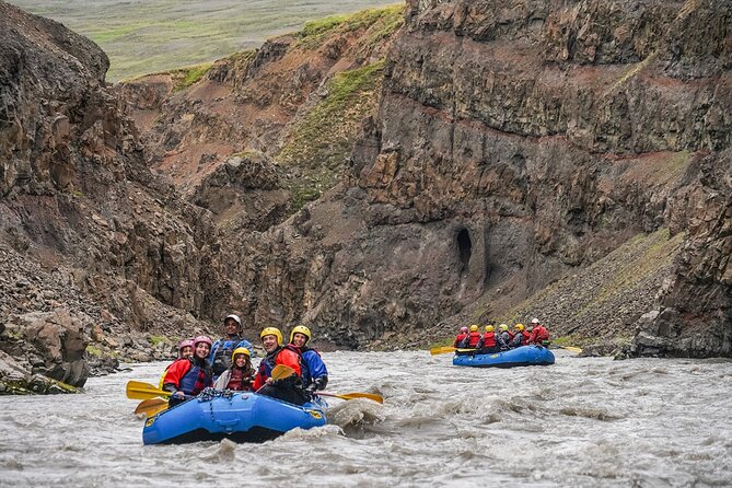 Family Rafting Day Trip from Hafgrímsstaðir: Grade 2 White Water Rafting on the West Glacial River - The View and the Experience