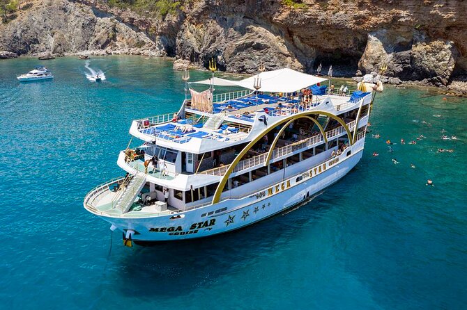From Antalya To Kemer Mega Star Boat Trip w/Free Transfer - FAQ