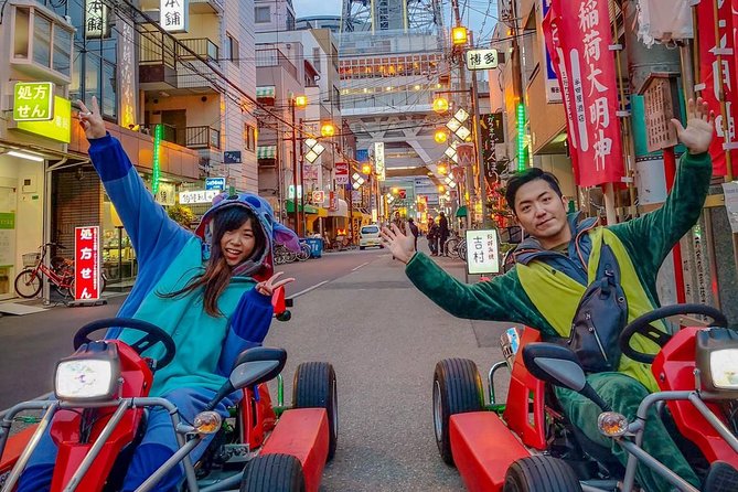 Osaka Go Karting Tour with Funny Costume - Authentic Encounters and Local Vibe