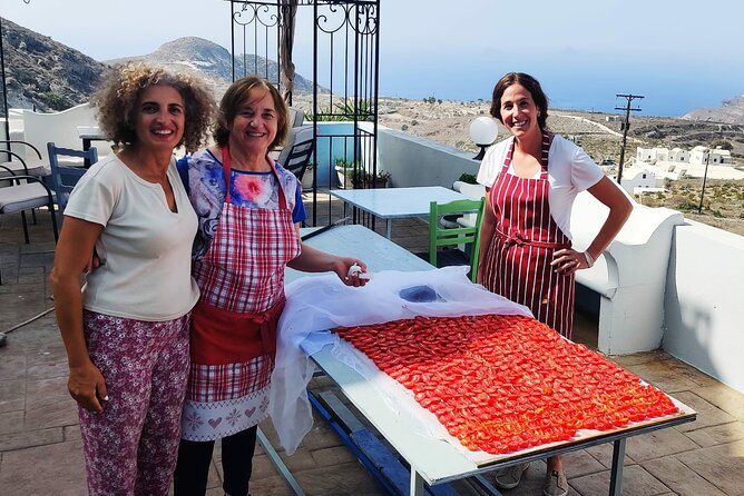 Cooking Class and Wine Tasting in Santorini - The Sum Up