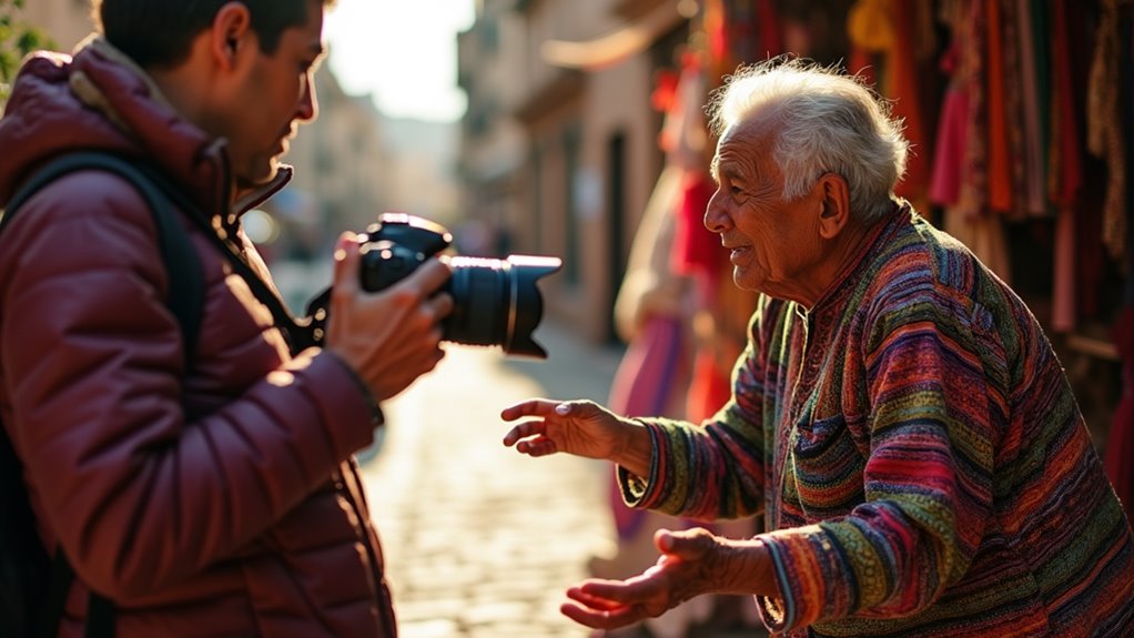 respectful photography of locals
