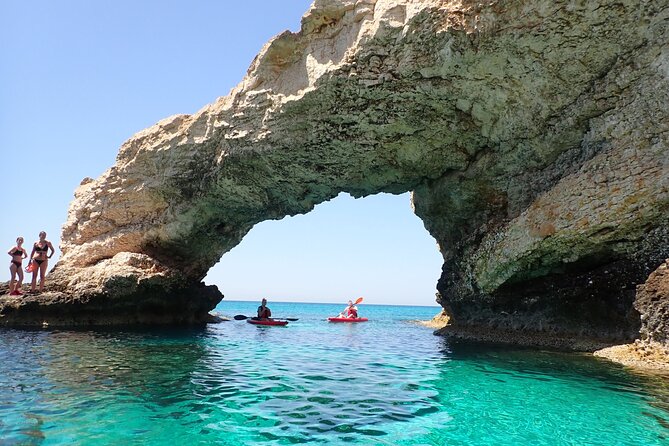 3-hour Guided kayaking trip around Agia Napa Sea Caves