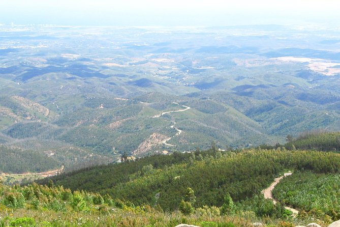 Algarve wine tour and mountain top trip with lunch or dinner at sunset time