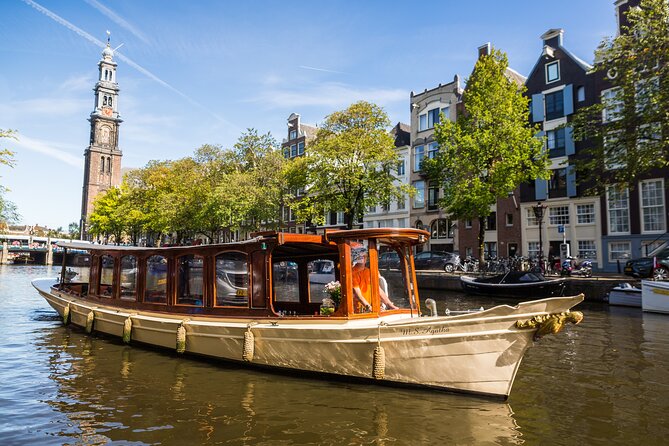 Amsterdam Canal Cruise with Cheese and Wine