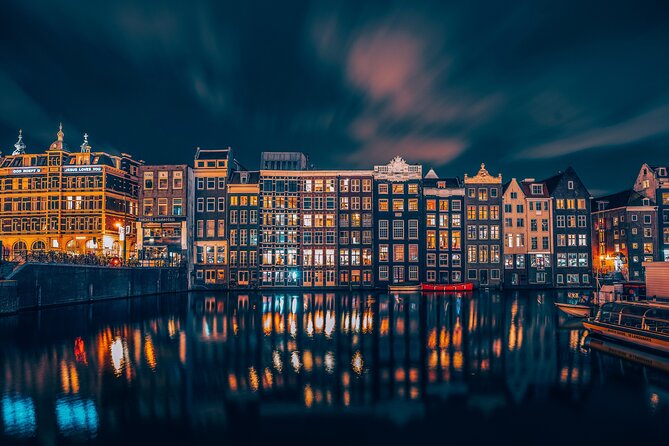 Amsterdam Layover: Walking Tour & Canal Cruise + Airport Transfer