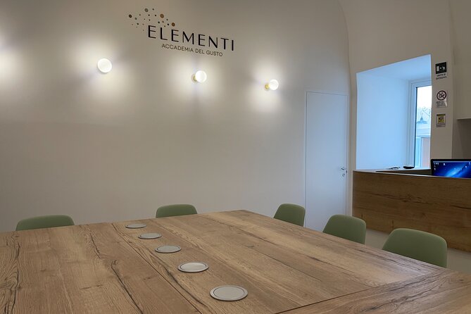 Artisanal ice cream pasta course in Castellana caves