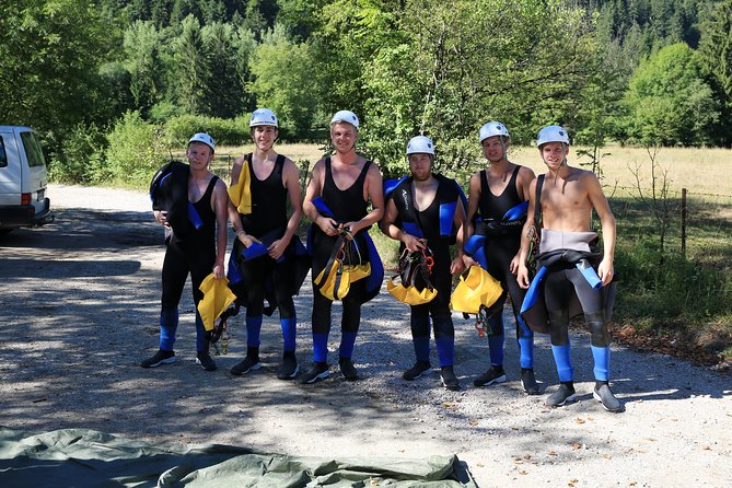 Bled and Bohinj Valley Canyoning with Hotel Pickup & Free Photos