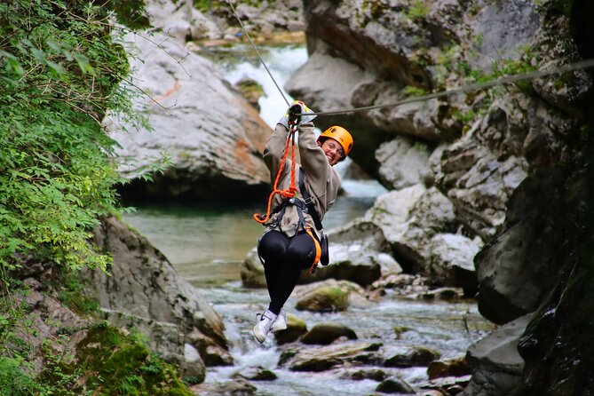 Bovec Zipline - canyon Ucja - the longest zipline in Europe