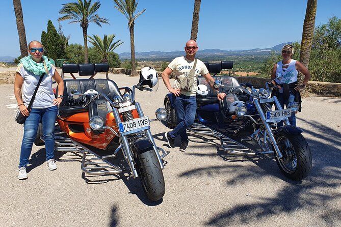 Cala Millor Trike Tour !!! Driving licence class B sufficient !!!