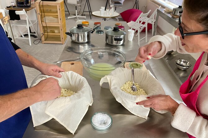 Cheese making workshop next to De Hallen, heart of Amsterdam