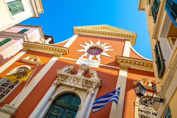 Corfu Shore Excursion with Beach Retreat or Boat Cave Exploration