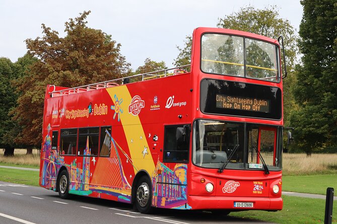 Dublin Shore Excursion: City Sightseeing Hop-On Hop-Off Bus Tour