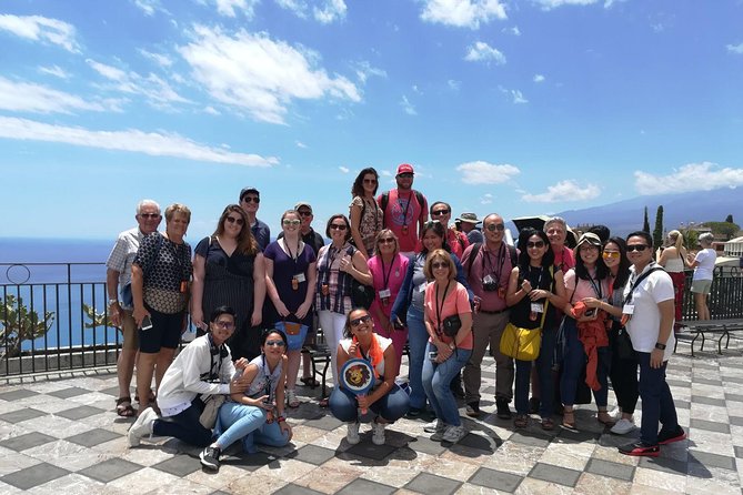 Full Day Taormina and Castelmola Tour with Messina Shore Excursion