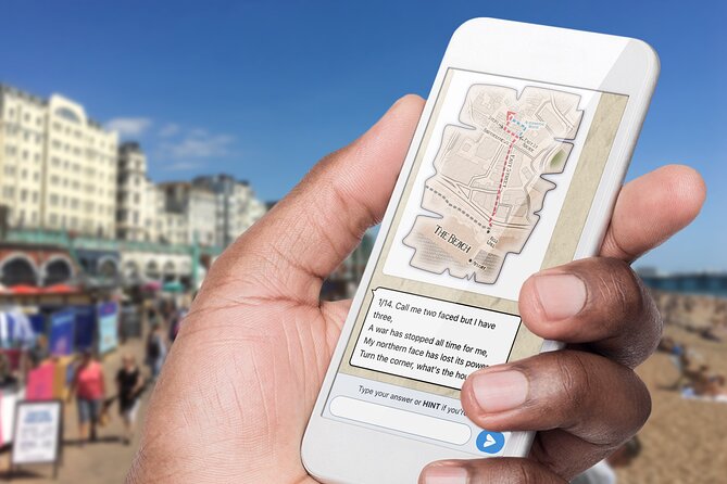 Fun, Flexible Treasure Hunt Around Brighton with Cryptic Clues & Hidden Gems