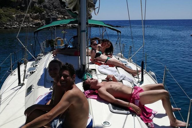 Greek Shores Snorkel and Sailing Day Trip with Lunch