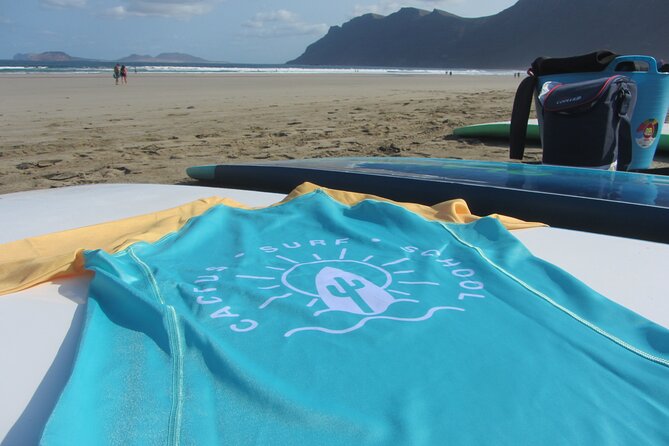 Group and private surf classes with a Certified Instructor in Lanzarote