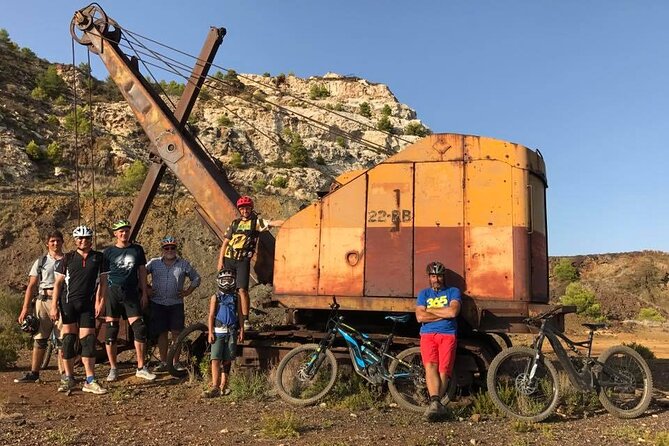 Inside the Ginevro Mines on the Island of Elba with e-bike