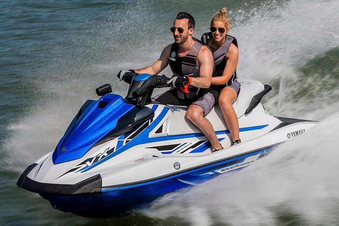 Jet ski tour from San Antonio (Ibiza) to Margaritas Islands