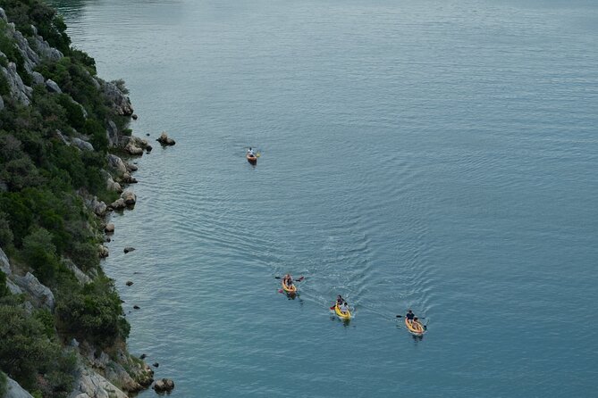 Kayaking and mussels tasting at Krka River estuary-private tours
