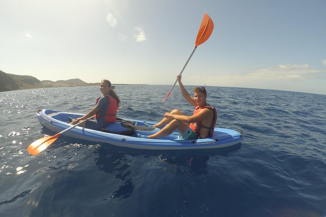 Kayaking and snorkeling
